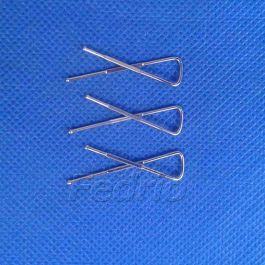 Metal X-shaped Flat Shank Shirt Clips - Fedrio.com