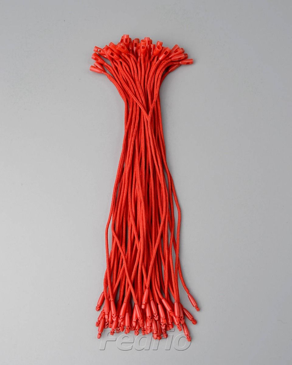 Hang Tag Polyester String with A Plastic Single Plug and Bullet Snap ...